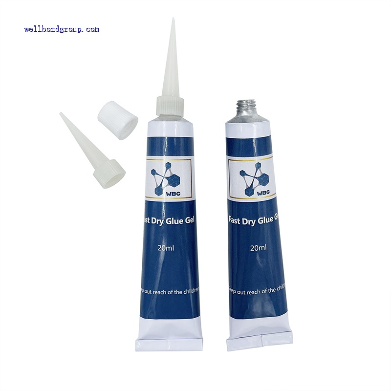 WBG Custom Private Label Aluminium Tube Fast Dry Super Glue ...