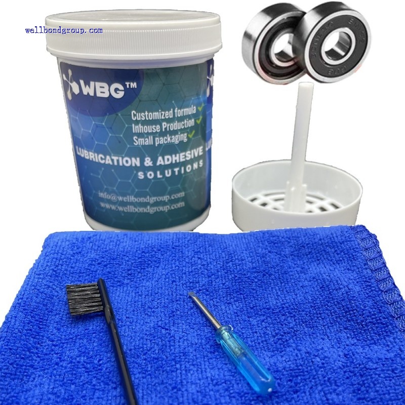 WBG Non-toxic Skateboard Bearings Roller Cleaner Bearing Maintenance ...